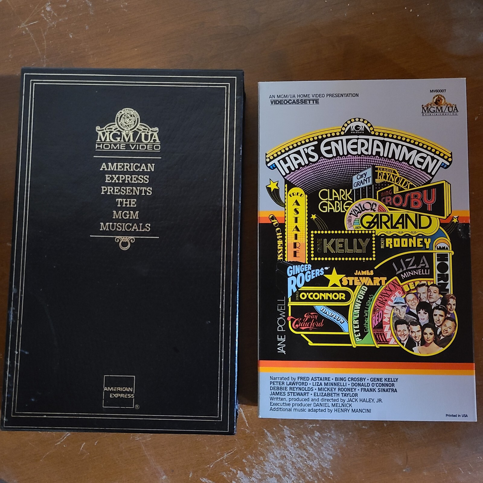 *Tested* That's Entertainment VHS Big Box MGM/UA Home Video | eBay