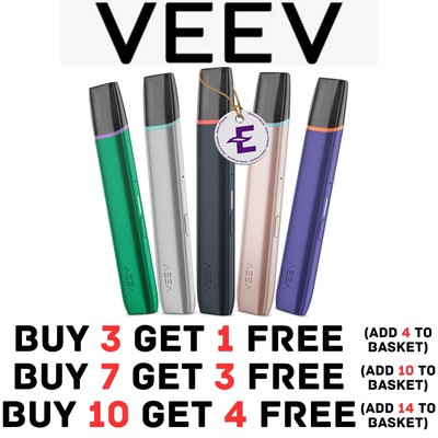 VEEV One 1000puff Rechargeable Vape Kit Pen Prefilled Refill Pod | 20mg ...
