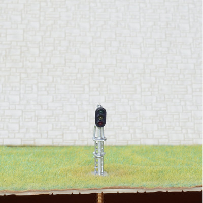4 x N scale model railroad block signals railroad train LED made 3 ...