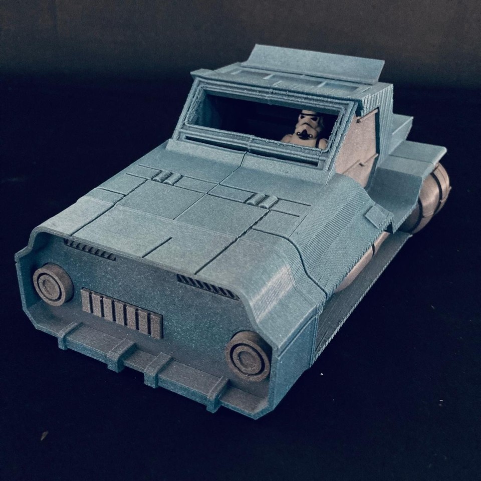 Ferrix Riot Speeder For 3.75 in (1:18) Figures (Painted) | eBay