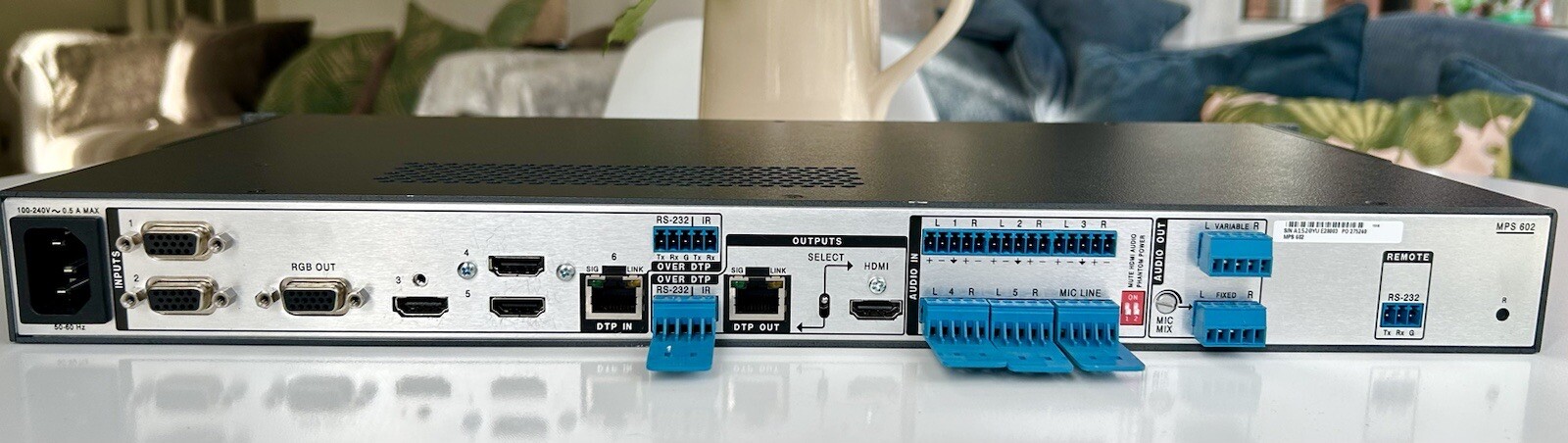 Extron MPS 602 Media Presentation Switcher Variable Preamp Output | eBay UK