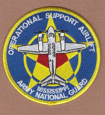 Army Patch: Operational Support Airlift, Mississippi NG, color | eBay