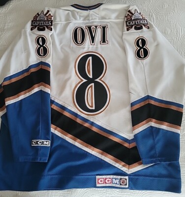 NHL Jersey Capitals ALEX Ovechkin Rookie Eagle 2XL XXL Hockey CCM OVI ...