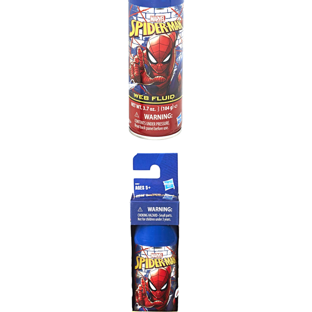 Hasbro Marvel Spider-Man Blue Web Fluid Refill - 3.7oz for sale online ...