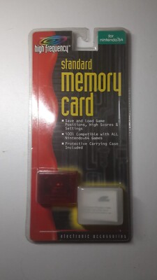 NEW Nintendo 64 N64 High Frequency Memory Card | eBay