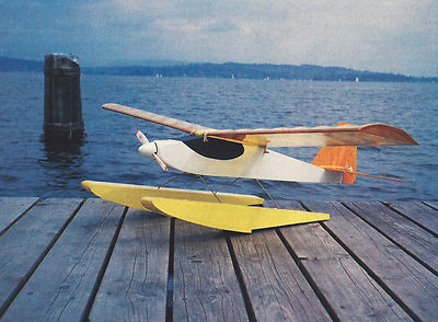 Electric Aqua Sport Seaplane Float Plane Plans, Template and ...