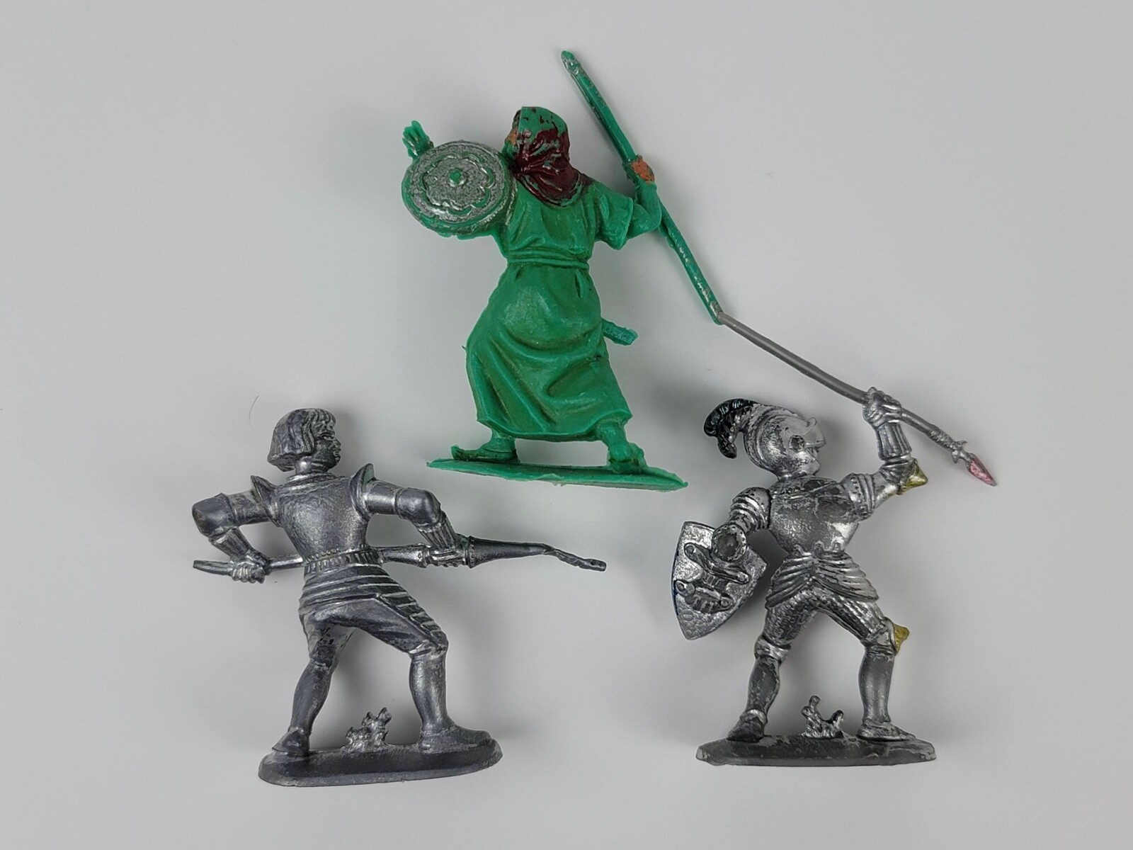 Vintage Lot 13 Jean Hoefler Plastic West Germany Medieval Knights ...