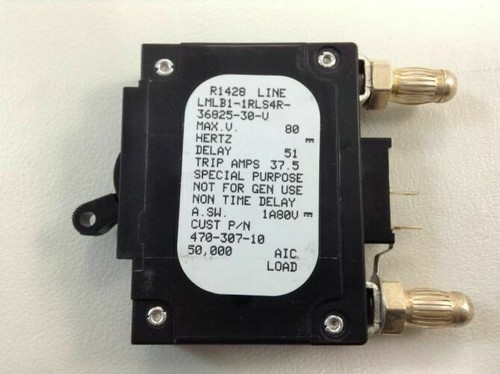 Alpha 470-307-10 / LMLB1-1RLS4R-36825-30-V Breaker 30 Amp Bullet Style ...