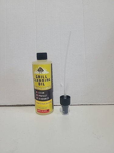 Grill Cleaning Oil Spray 8 oz - Non-Stick Natural Cleaner (Citrus ...