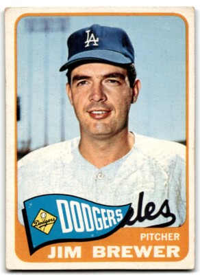1965 Topps Jim Brewer Baseball Cards #416 | eBay