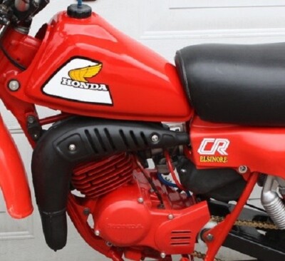 LICENSED 1981 Honda CR80R Vintage Decal Kit tank & side panel sticker ...