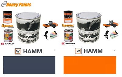Hamm Roller Orange & Chassis Grey Paint High Endurance Enamel Paint 1 ...