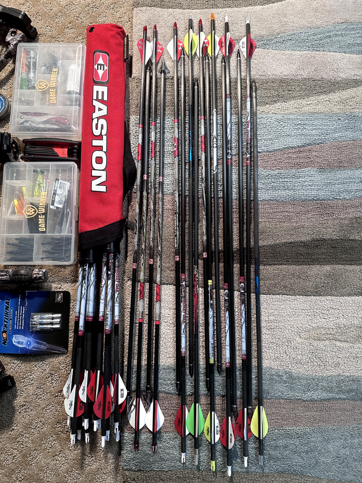 Elite Option 6 Compound Bow Gently Used with Case and ARROWS!!!! | eBay