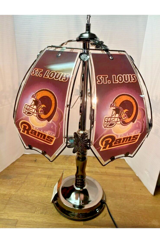 St Louis Rams, Touch Lamp Glass Panels New | eBay