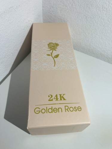 GOLD RED ROSE 24K Gold Dipped Long Stem Red Rose Stamped 24K on stem 10 ...