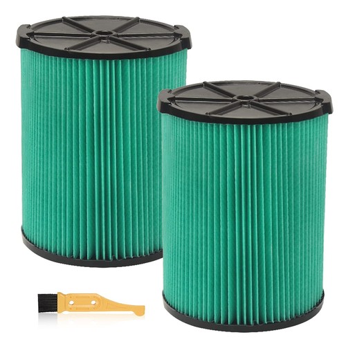 2 Pack VF6000 5-Layer Replacement Filter for Ridgid Shop Vac 5-20 ...