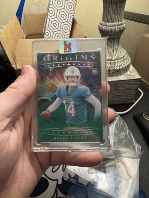 2025 Panini Origins Rookies Quinn Ewers, Quinn Ewers #102 Green /5 (RC ...