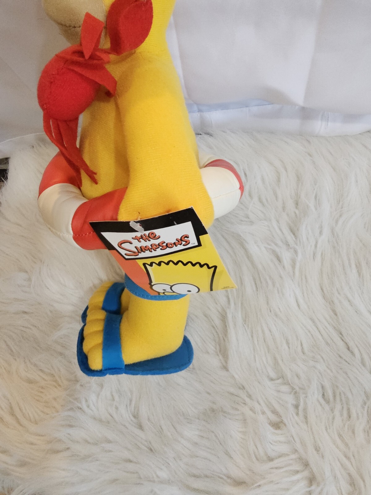 The Simpsons Homer Rescue Plush Swim Float Goggles with Crab | eBay