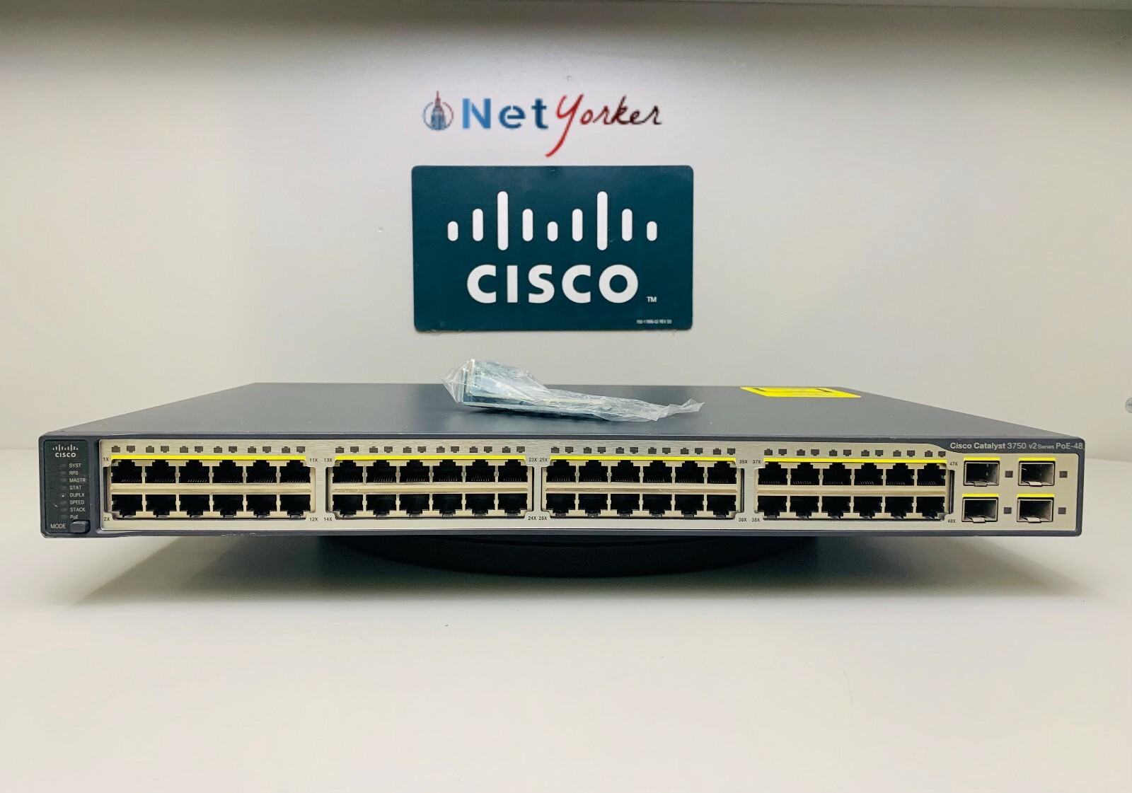 Cisco WS-C3750V2-48PS-S 48 Port PoE Switch - 1 YEAR WARRANTY - Same Day Shipping | eBay