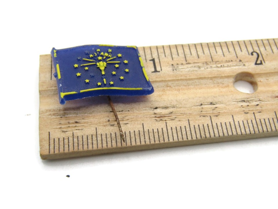 Indiana State Flag Stick Pin | eBay