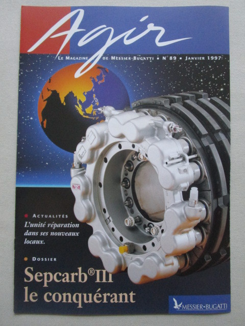 REVUE MESSIER BUGATTI AGIR 89 1/97 MOLSHEIM REPARATION SEPCARB III ...