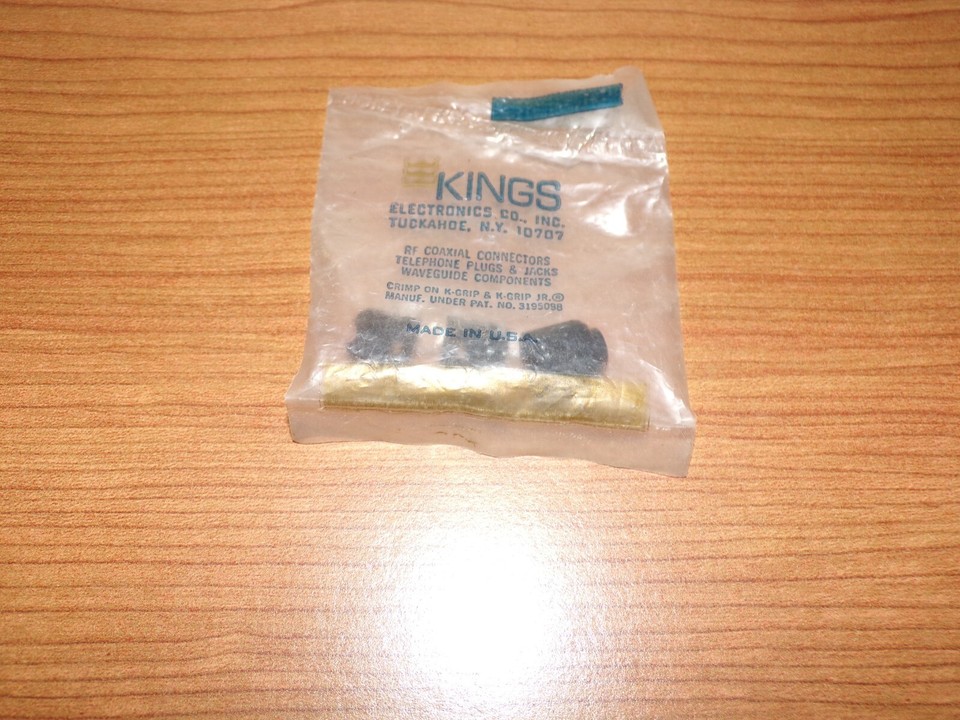 Kings Electronics RF Coaxial Connector Plug and Jack Parts | eBay