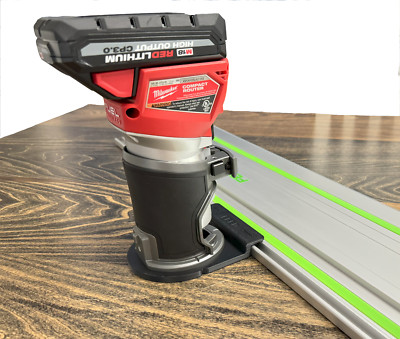 Guide Rail Adapter for Milwaukee 2723-20 Trim Router - Made in USA ...