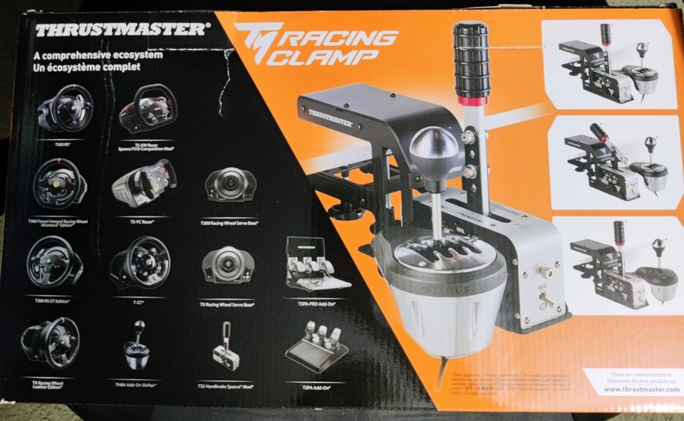 Thrustmaster TM Racing Clamp - Black 663296421449 | eBay