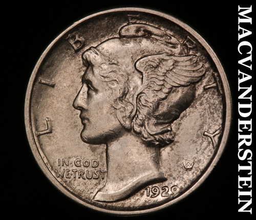 1929-D Mercury Dime - Scarce High Grade Lustrous Better Date #W1143 | eBay