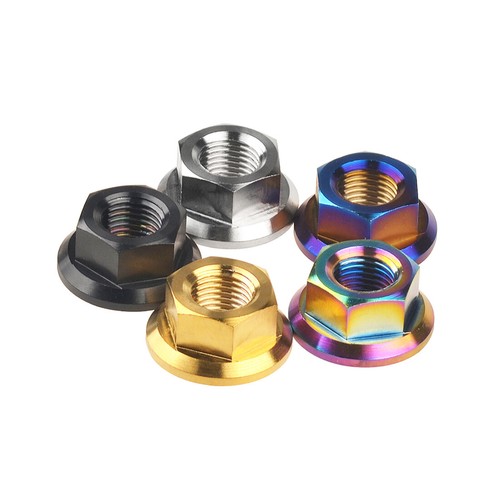 M5 M6 M7 M8 M10 M12 M14 M16 Titanium Nuts Flange Shoulder Hex Nut for ...