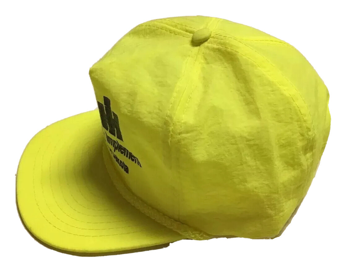 Vtg Ransom County Implement Hat Lisbon North Dakota Cap Agriculture ...