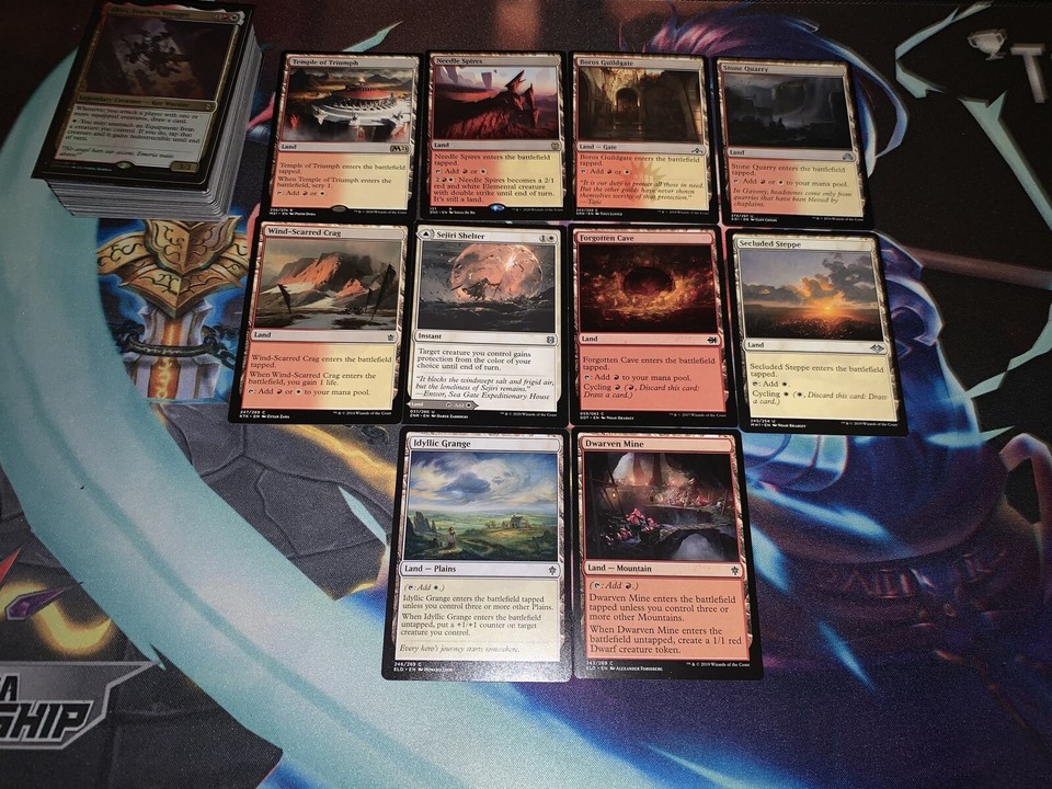 Mtg Full EDH Deck - Akiri, Fearless Voyager - Lots of Rares/Mythics ...