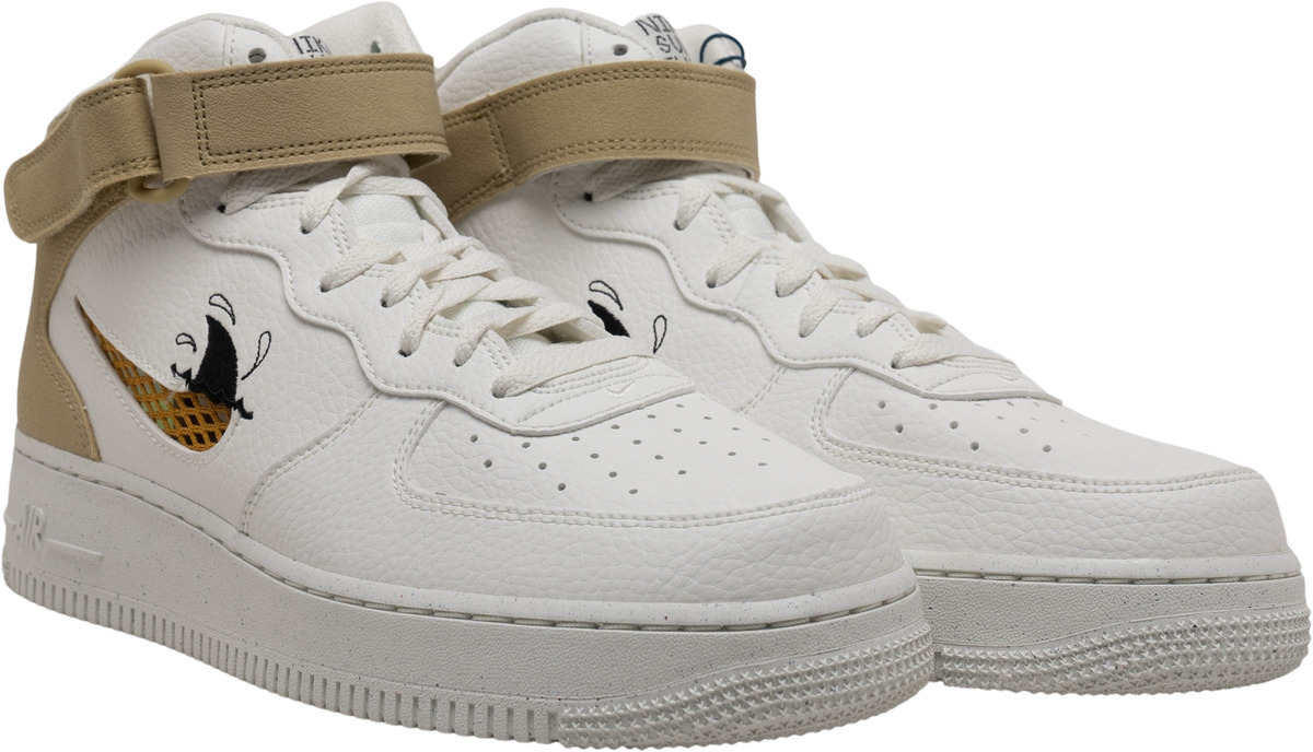 Nike Air Force 1 '07 LV8 Next Nature Mid Sun Club - White Nike Air Force 1 '07 LV8 Next Nature Mid Sun Club - White