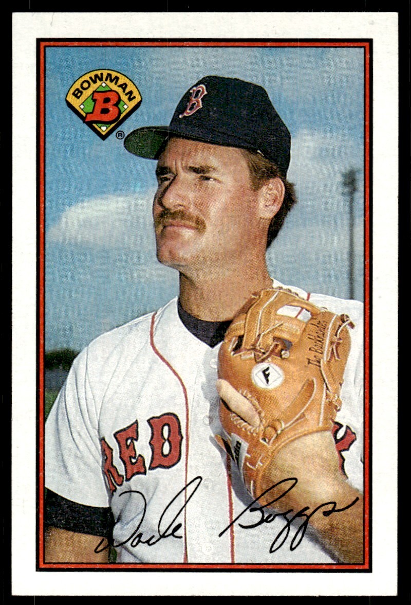 1989 Bowman Baseball Card Wade Boggs AA Boston Red Sox #32 | eBay