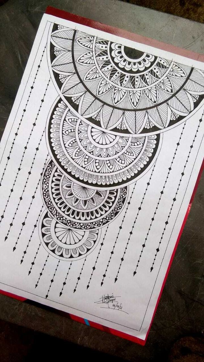 Drawing Designs Patterns On Paper