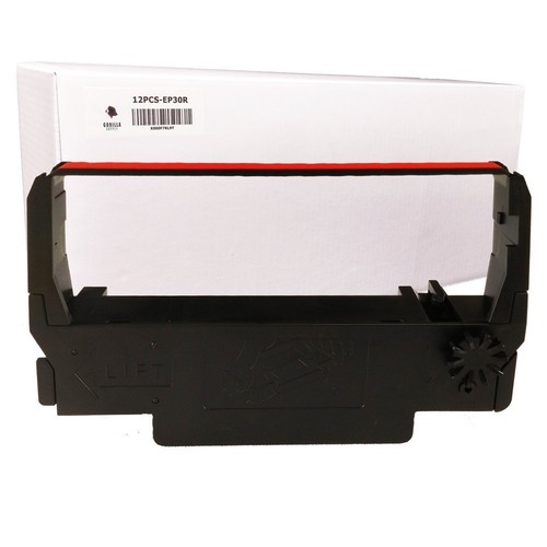 216 NIB BLACK & RED Ribbon Epson ERC 30 34 38 ERC30 POS TM-U200B, TM ...