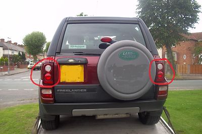 FREELANDER FACELIFT 2004/06 DRIVERS REAR FOG REVERSE LIGHT LENS | eBay