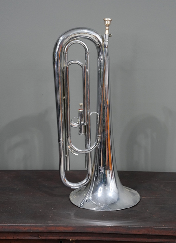 Vintage Getzen Baritone Deluxe Horn Bugle Single Valve antique Ludwig ...