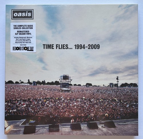 OASIS Time Flies 1994-2009 4LP Colour Vinyl Boxset RSD 2025 SEALED ...