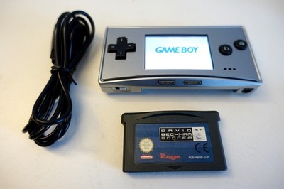 Nintendo Game Boy Micro + USB-Ladekabel & Spiel | eBay.de