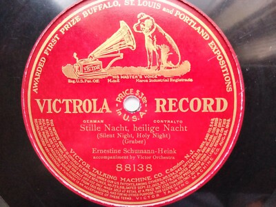Ernestine Schumann-Hienk 78rpm Single 12-inch Victrola Records #88138 ...