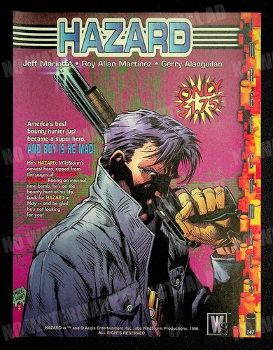 Hazard Image Comics 1996 Trade Print Magazine Ad Poster ADVERT | eBay