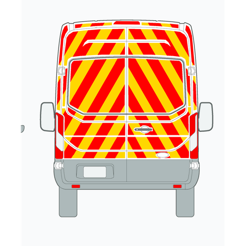 Ford Transit MK5 High Roof H3 14+ CHEVRON KIT FULL ENGINEERING GRADE ...