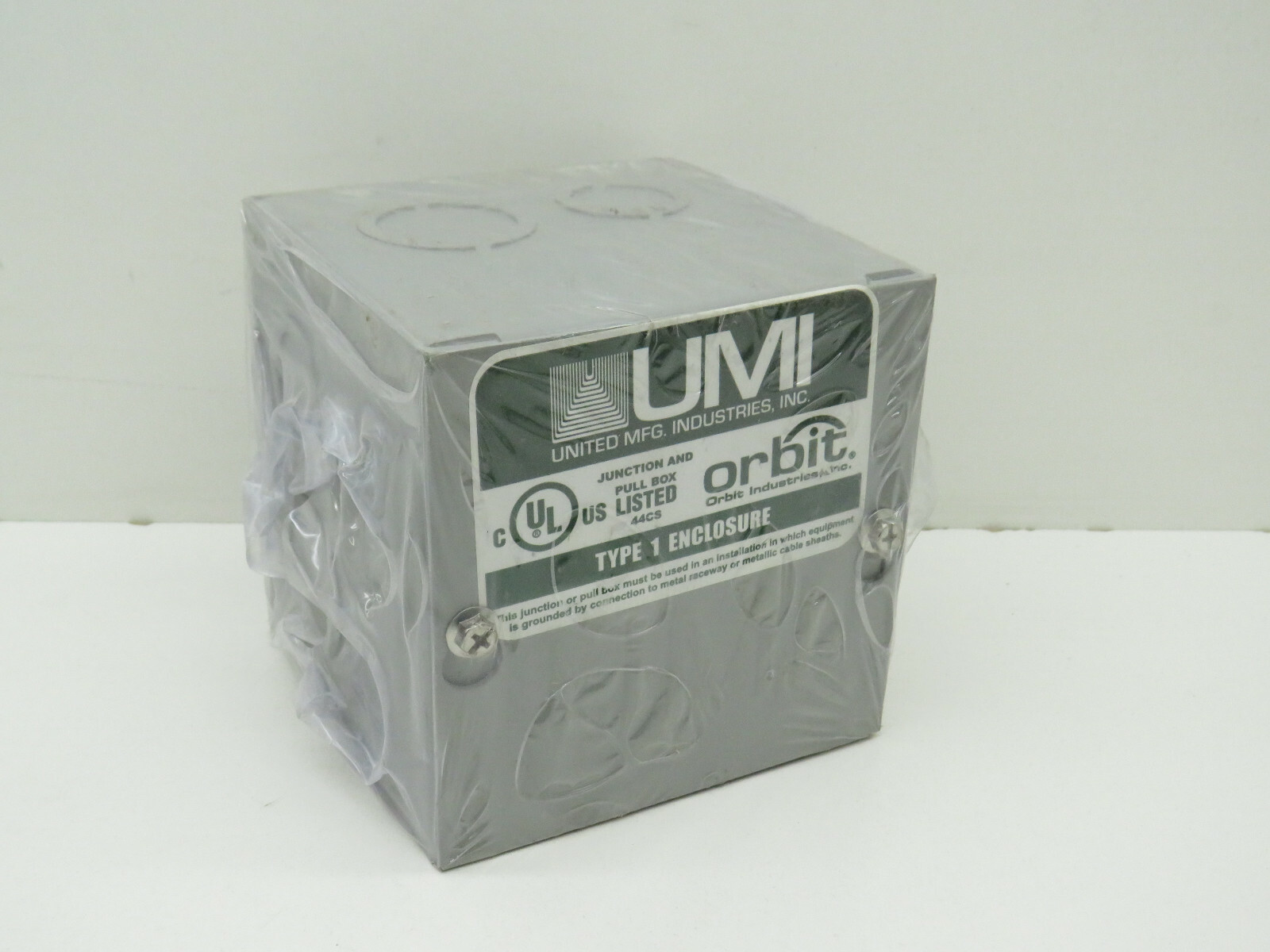 UMI Orbit 4" X 4" X 4" Type 1 Screw Cover Electrical Pull Enclosure ...