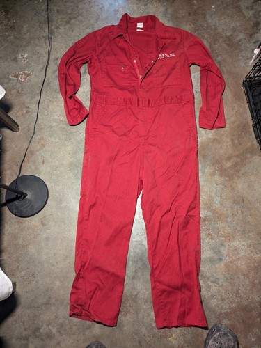VTG Mens Lee Union-Alls Coveralls Sz 44 R Cotton Jumpsuit | eBay