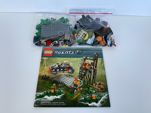 Lego set 8632 Mission 2: Swamp Raid - 230 Pieces - 2 Minifigs - Agents ...