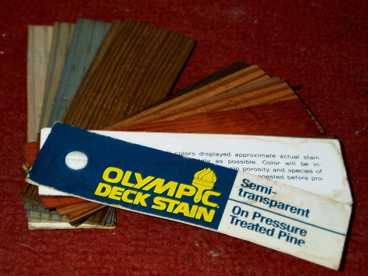 Olympic Deck Stain Colors