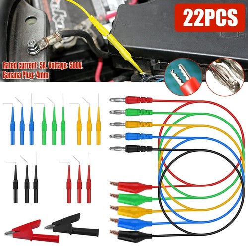 22x Test Tool Aid 23500 Back Probe Kit SG Automotive Identified Probe ...