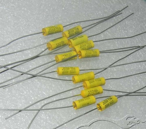 250V0.033uf 33nf 333j Axial polyester film capacitor Copper foot ...