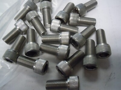 7/16"-20 x 7/8" ASTM F837 Hex Drive 18-8 SS Socket Cap Screw QTY 20 | eBay